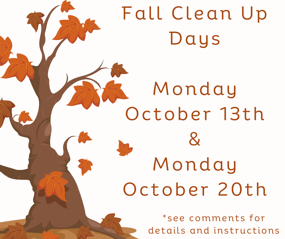 2025 Fall Clean Up Days - Minneapolis, Ks - Minneapolis, Ks